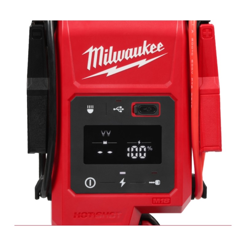 Akumuliatoriaus stiprintuvas (booster) MILWAUKEE M18 JS2000-0 - Gitana