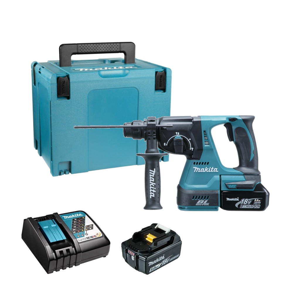 Akumuliatorinis perforatorius MAKITA DHR242RTJ - Gitana